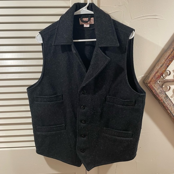Filson | Jackets & Coats | Mens Filson Mackinaw Wool Western Vest ...